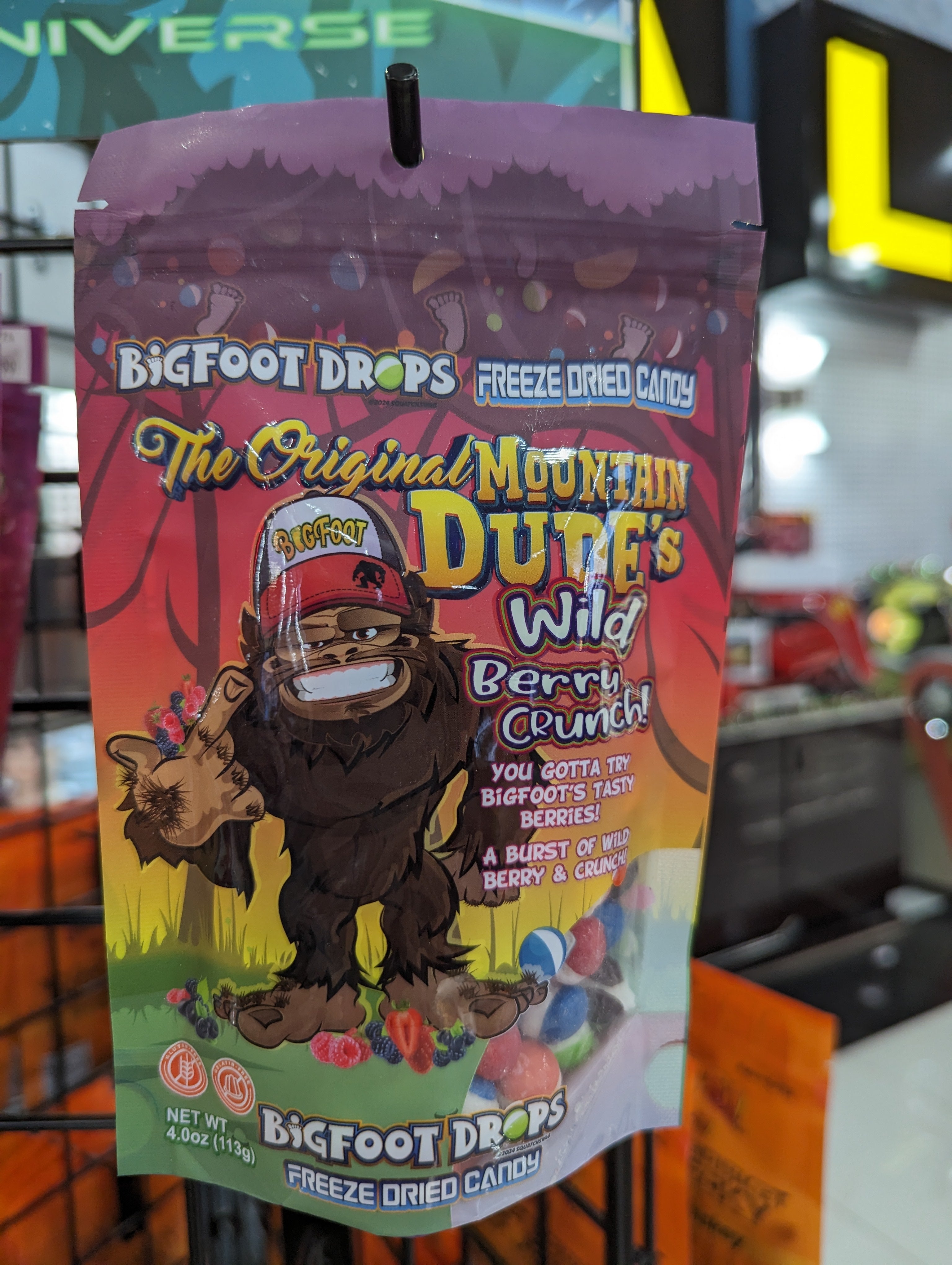 Bigfoot Drops,The Original Mountain Dude's,Candy – Dr. Atomic's Fusion ...